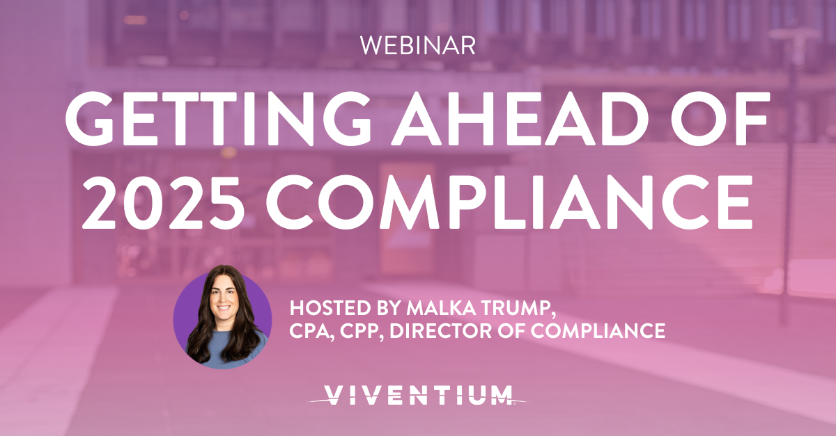 Getting Ahead of 2025 Compliance